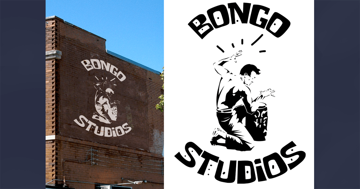 Bongo Studios Logo - EikonaGrfxs - Music Logo Design-Typography